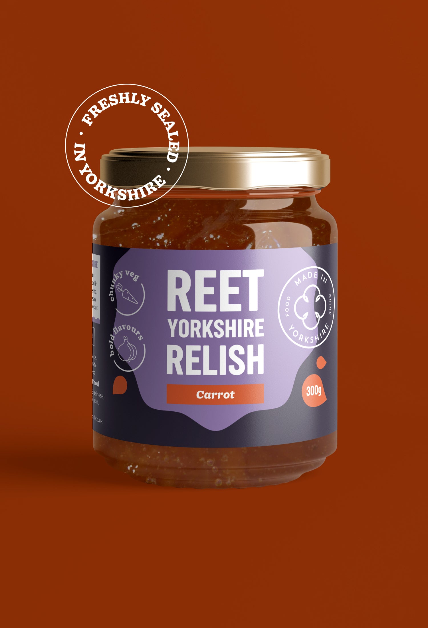 Carrot Relish 300g - New Recipe coming soon – Reet Yorkshire Food